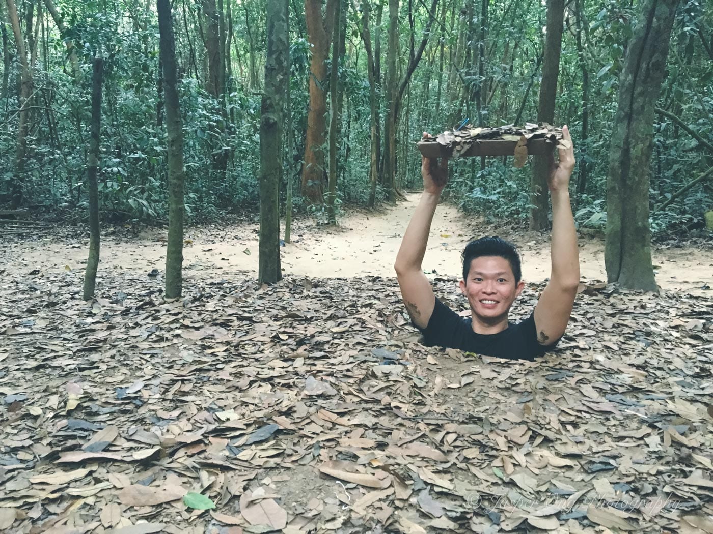 Jasper Ong | Exploring Cu Chi Tunnel Like A Viet Cong Guerrilla ...